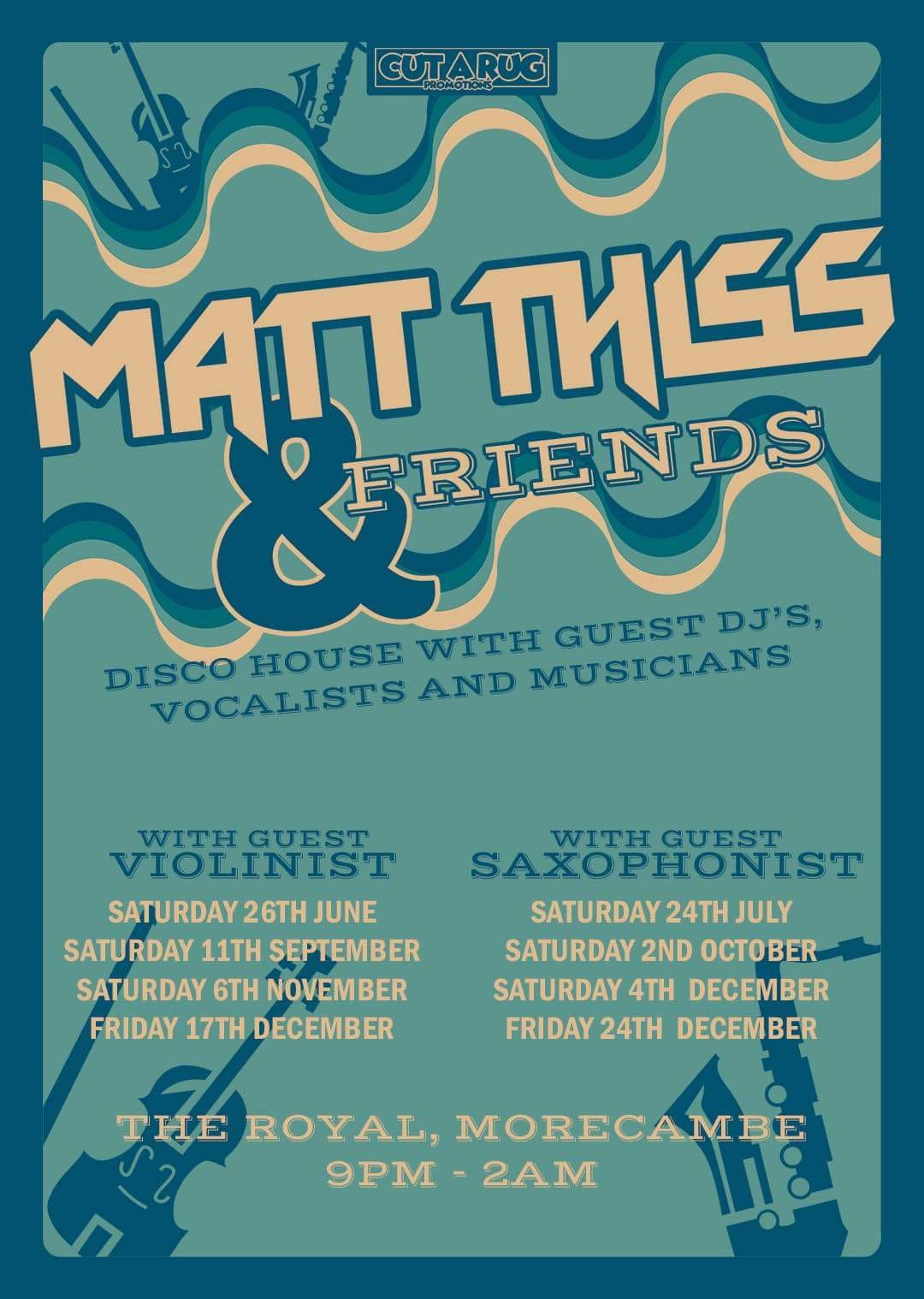 Live Music Morecambe – The Royal Bar & Shaker, Morecambe